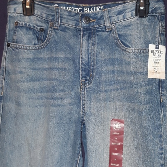 Rustic Blue | Bottoms | Rustic Blue Bootcut Denim Adjustable Blue Jeans ...
